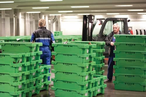 Tracking 350,000 Returnable Transport Assets