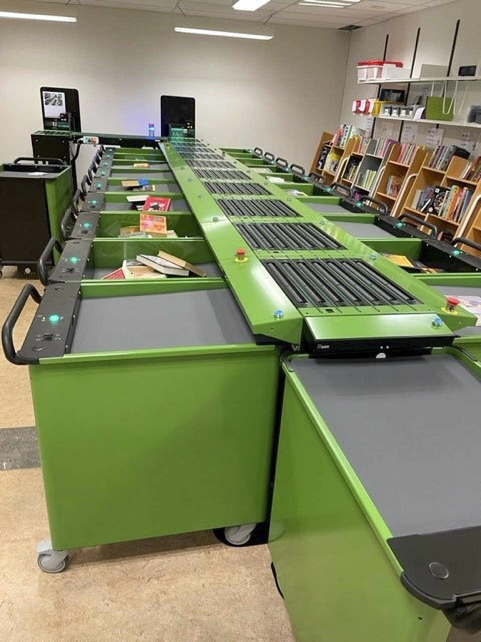 Automated Library Conveyors – Lyngsoe Systems