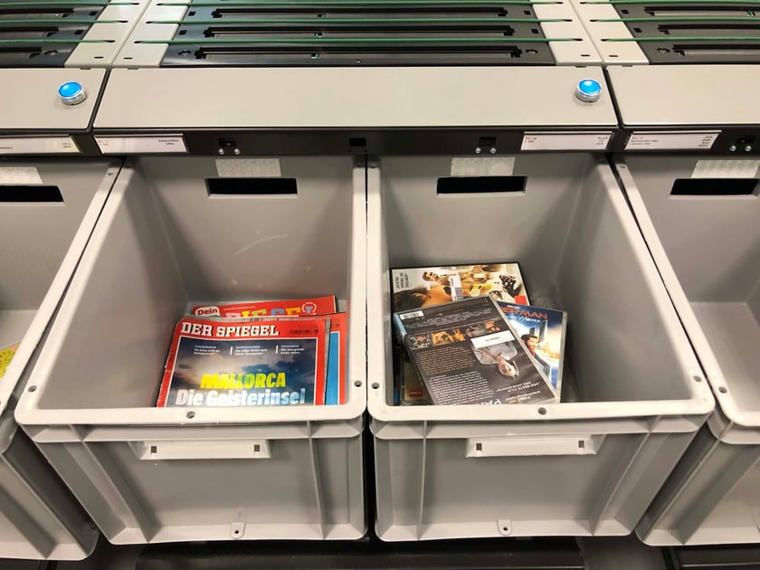 Enhance Library Sorting Precision with Lyngsoe Split Chute | See More