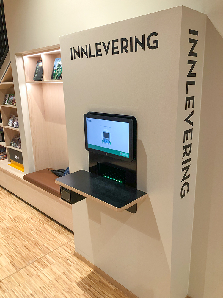 24/7 Outdoor Self-Service Library Returns Kiosk – Lyngsoe Systems