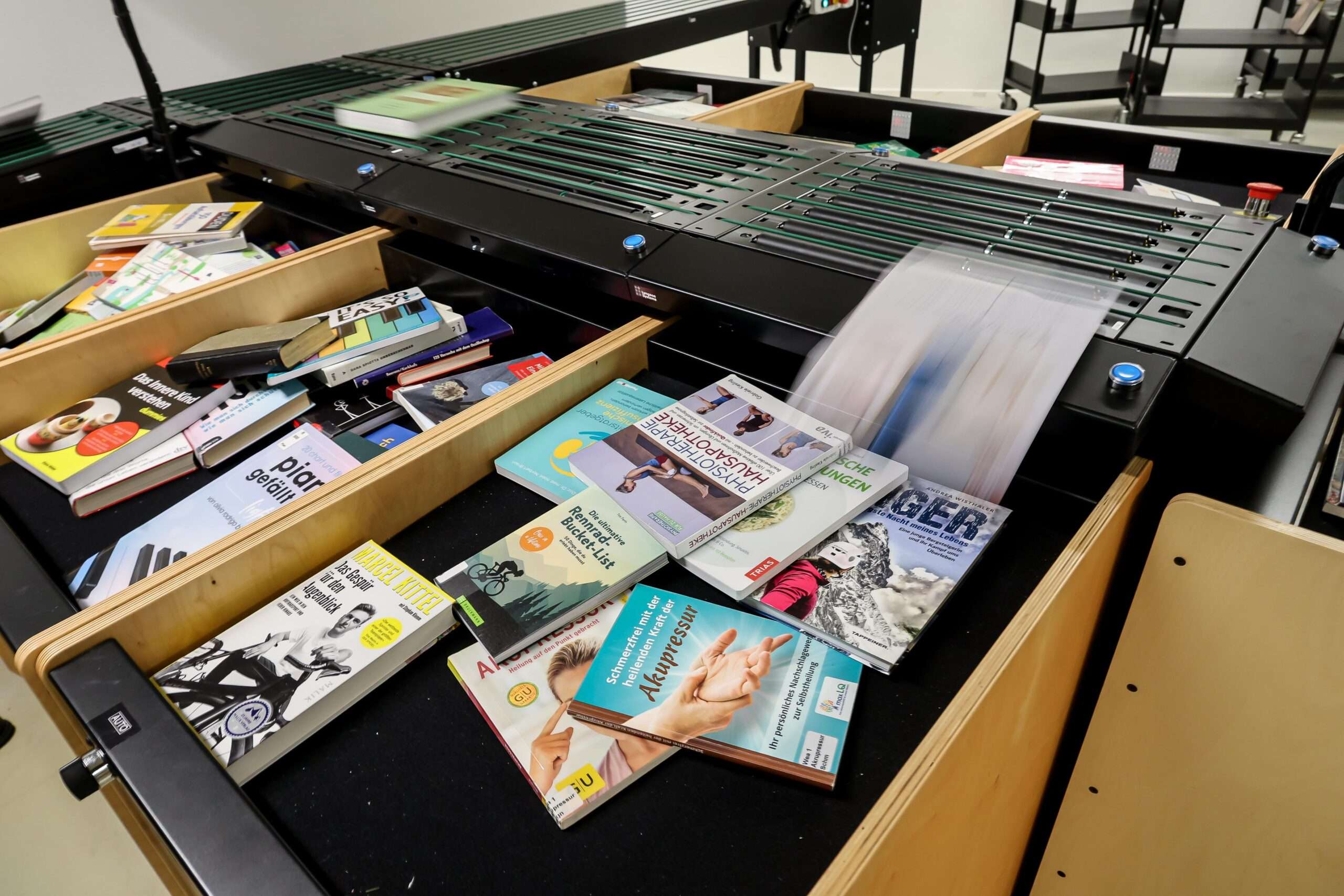 Automatic Book Return in Dortmund