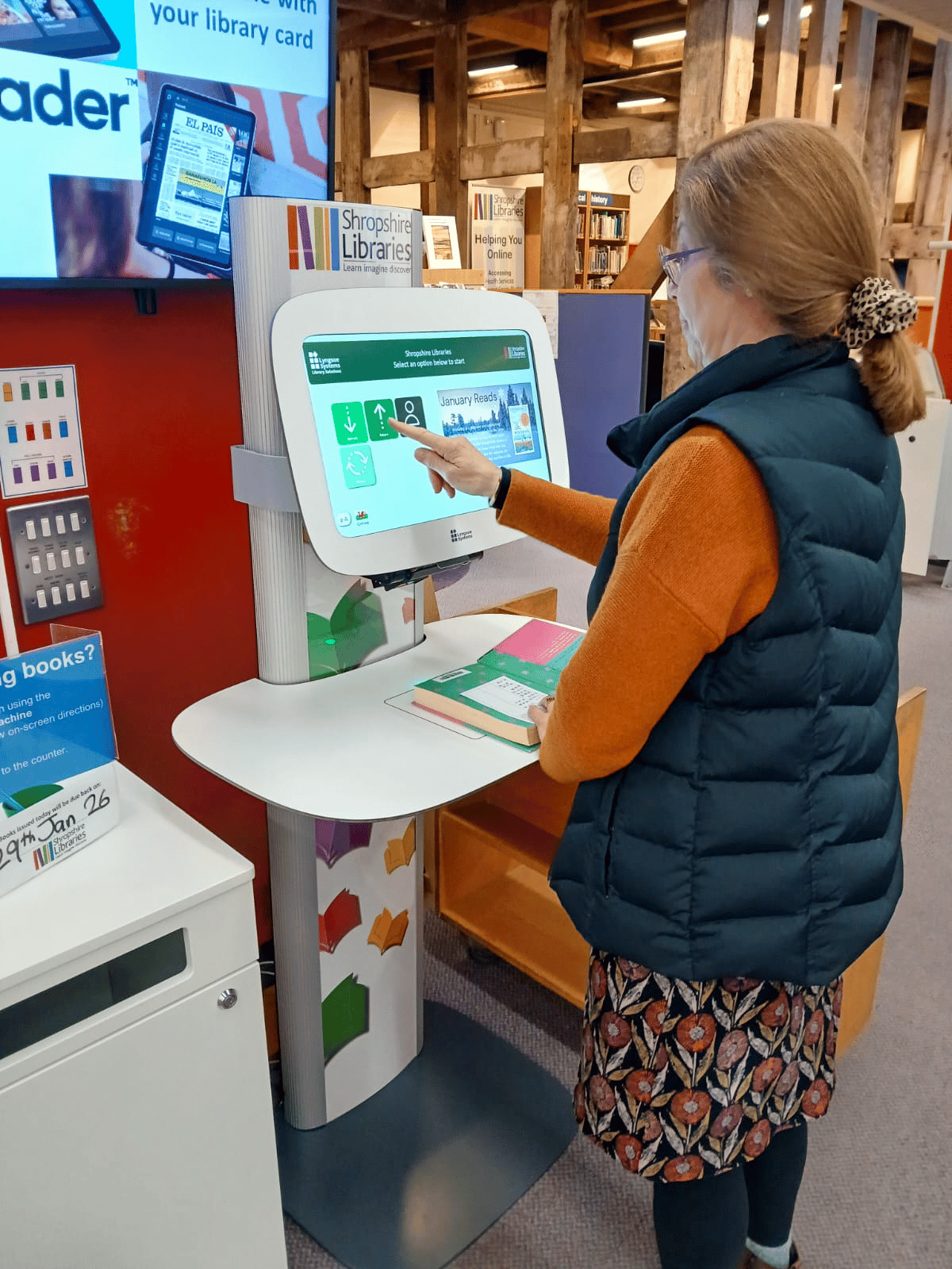 Shropshire Libraries Enhance Services with Lyngsoe LibDeco™ Kiosks