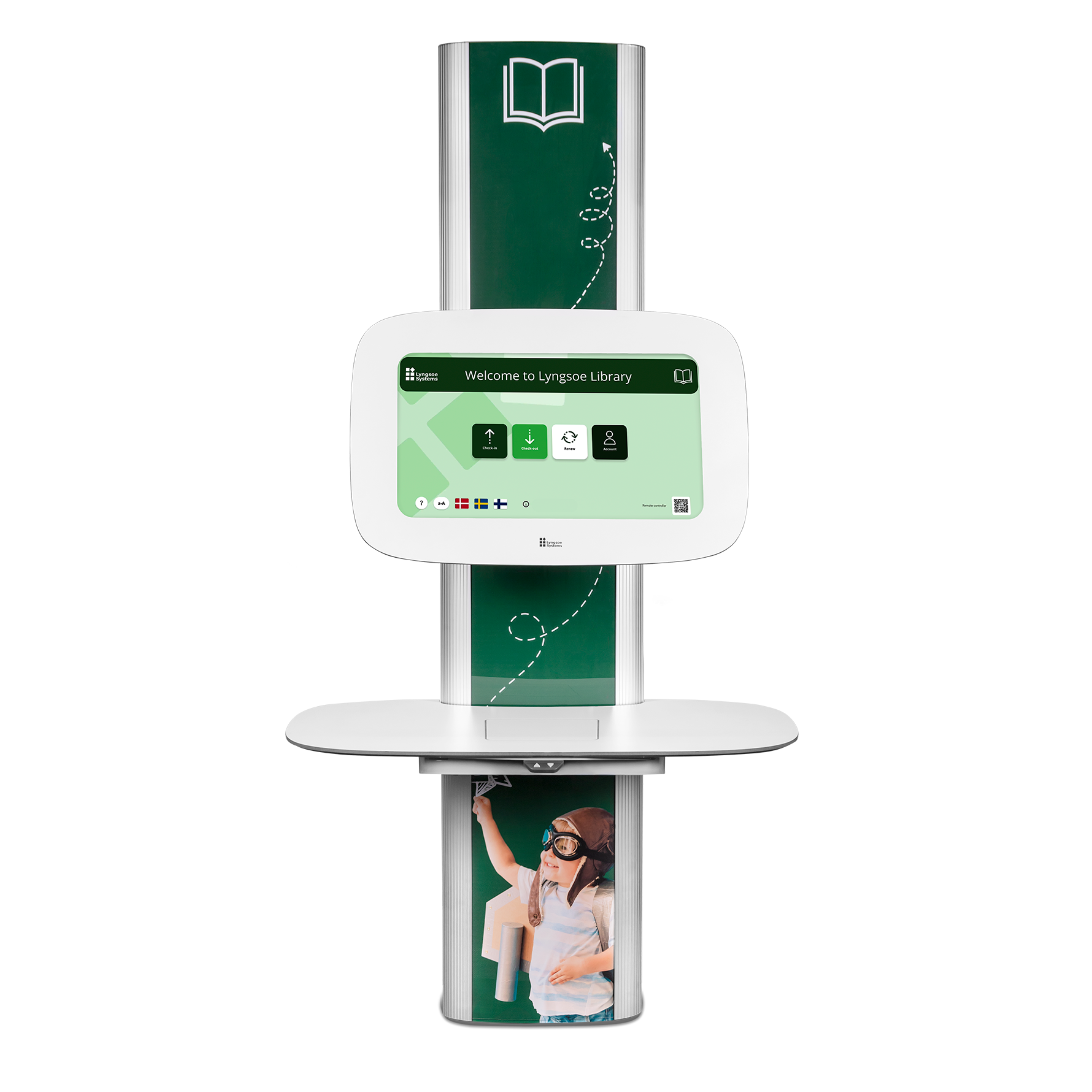 Elevate your Library with the new Lyngsoe LibDeco self-service kiosk