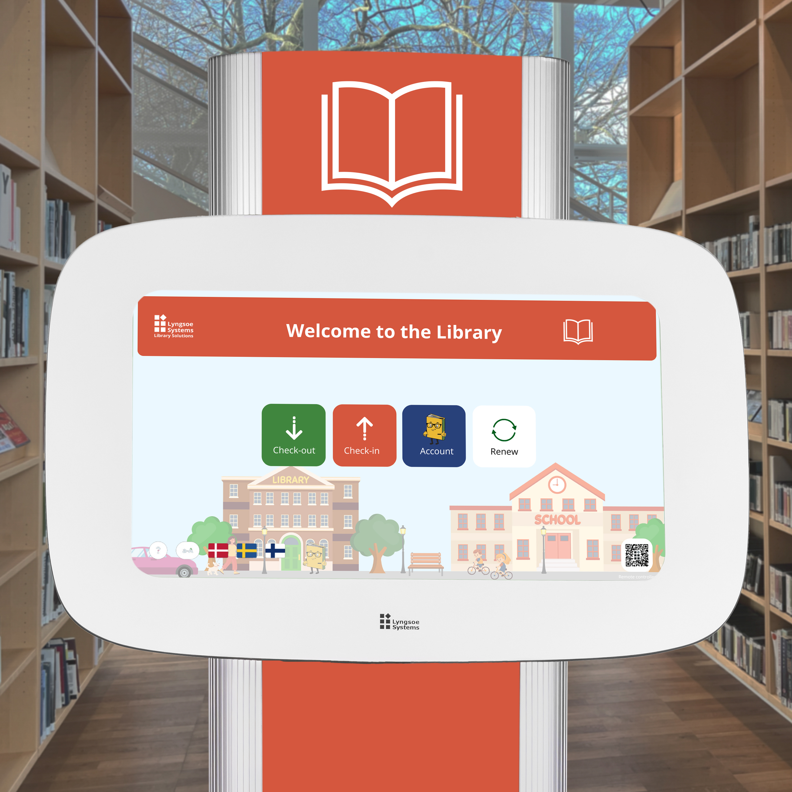 User Interface Themes for library kiosks | Read more
