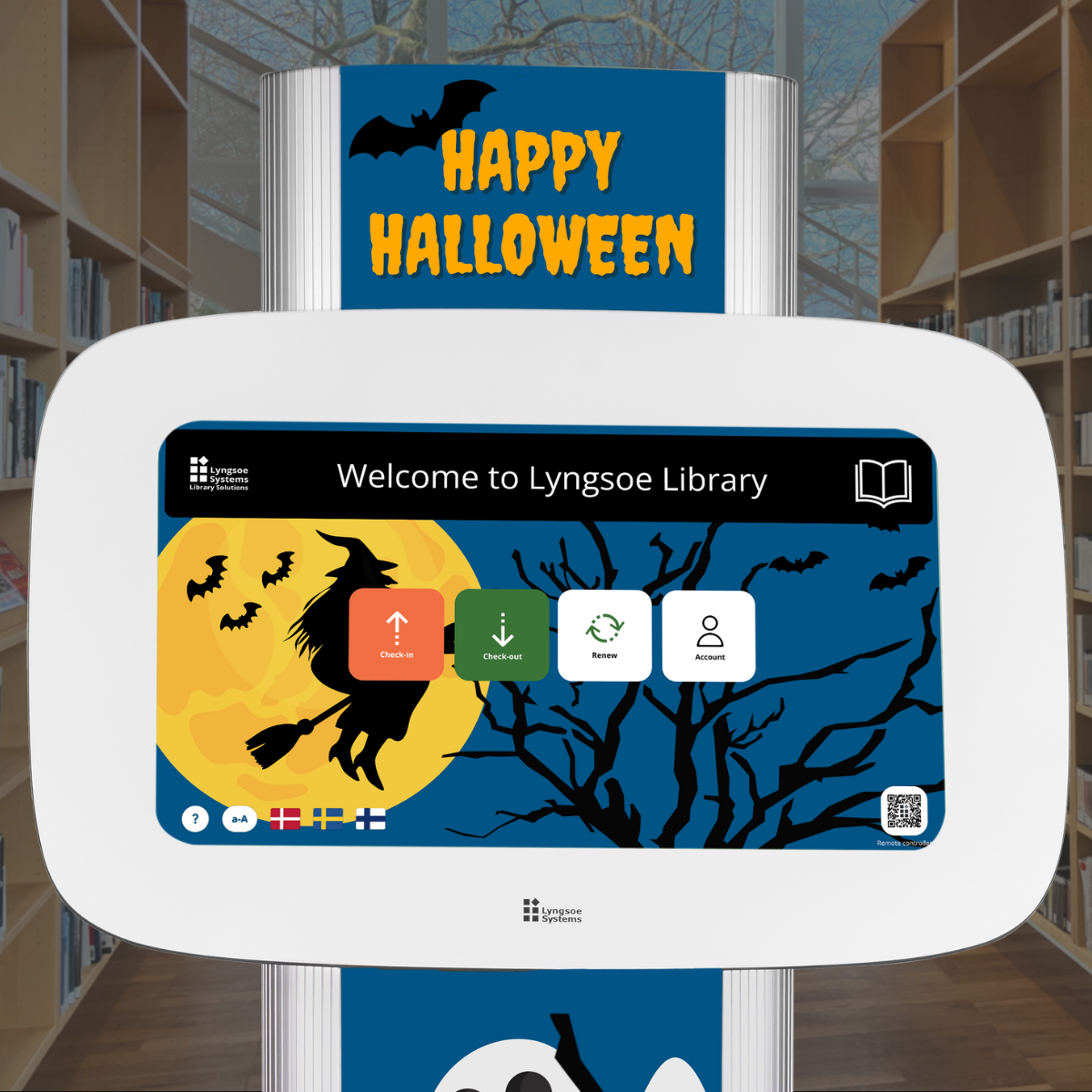 User Interface Themes for library kiosks | Read more