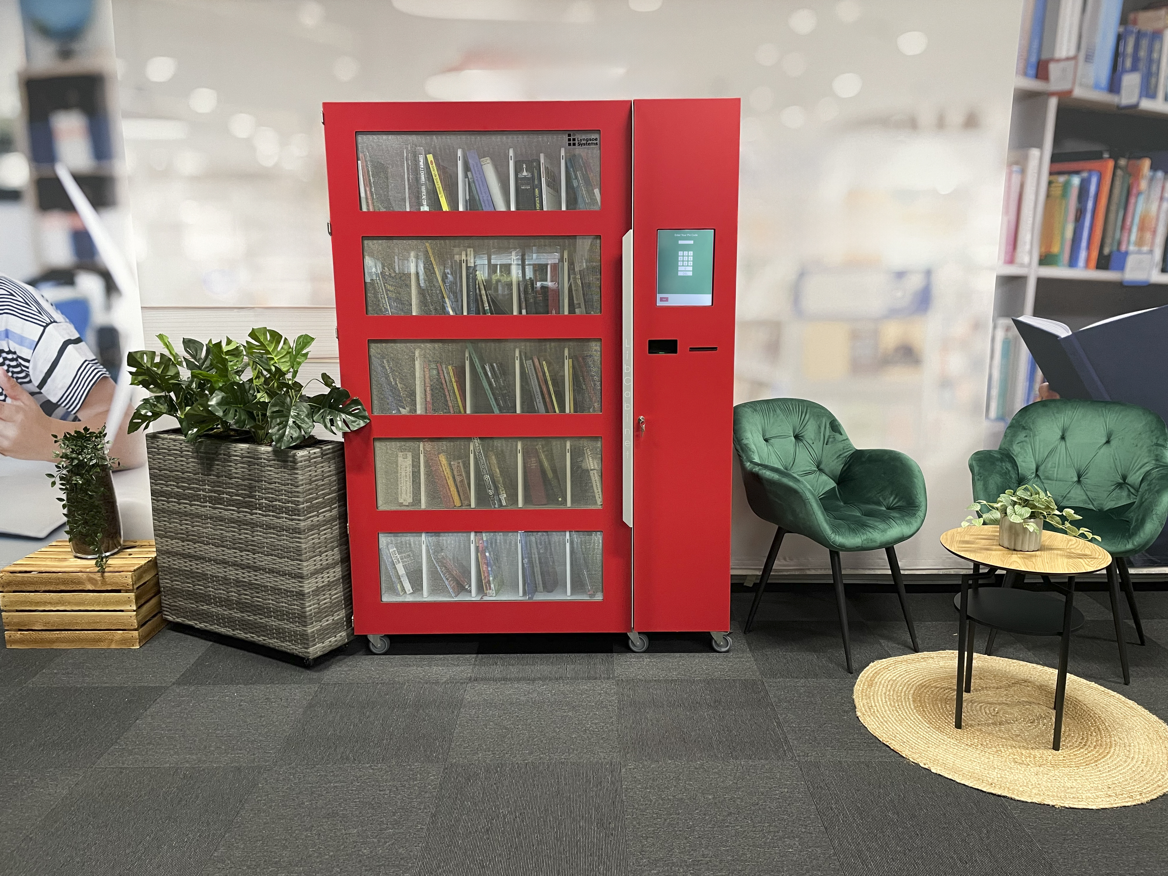 AMH Library | Automated Material Handling for Libraries