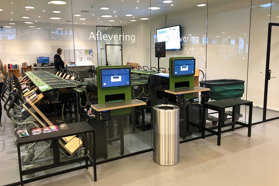 Self-Service Library Returns Kiosk – Lyngsoe Systems