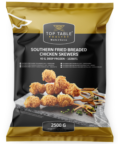 House of foods – Southern Fried Breaded Chicken Skewers